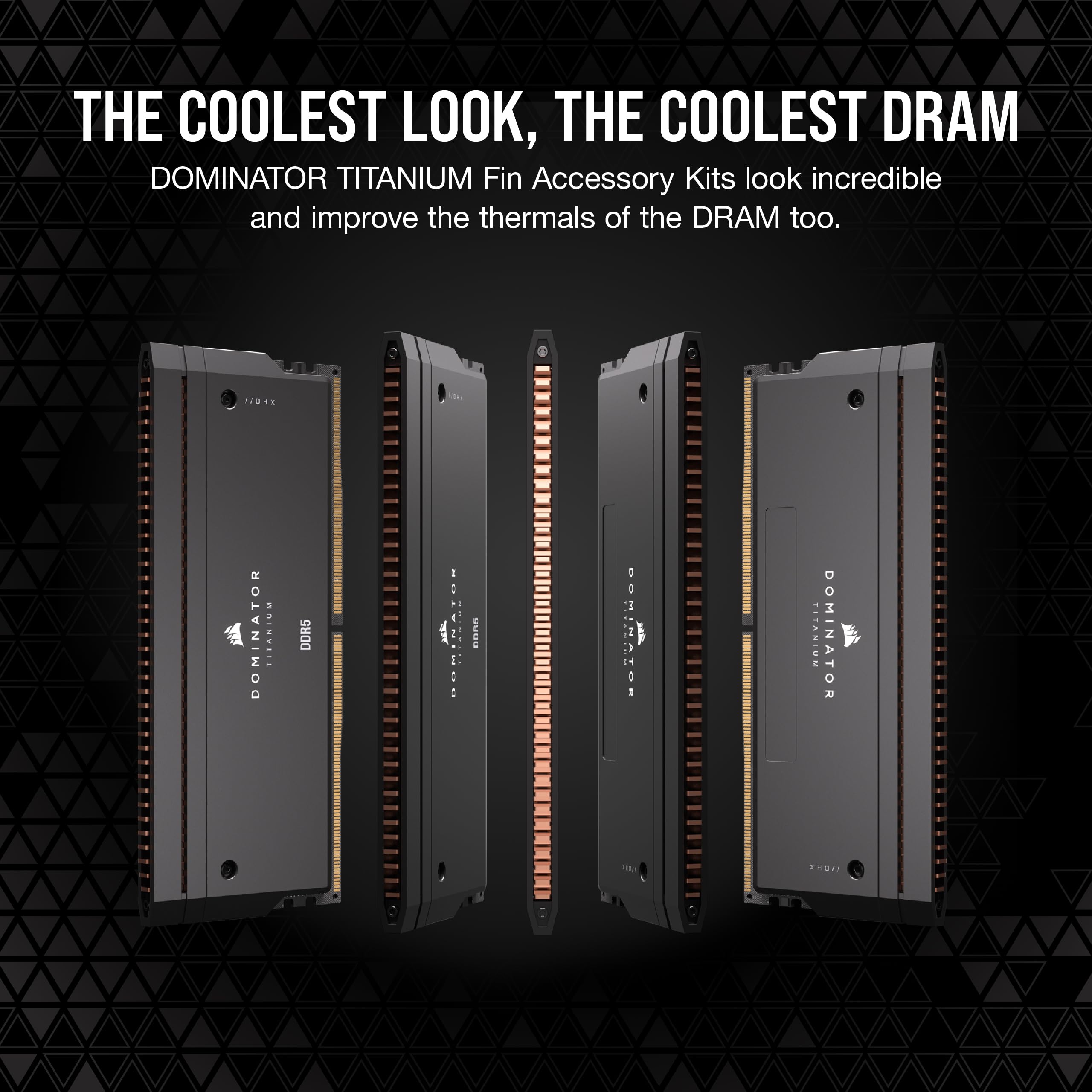 Mua CORSAIR Dominator Titanium RGB DDR5 RAM 2X Fin Accessory Kit ...