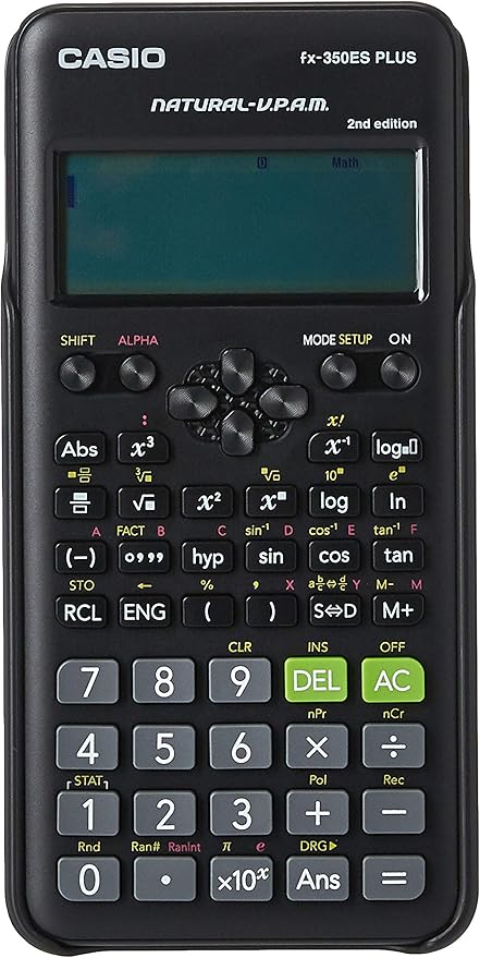 Casio FX-350ES Plus Scientific Calculator - Scientific - 252 Functions ...