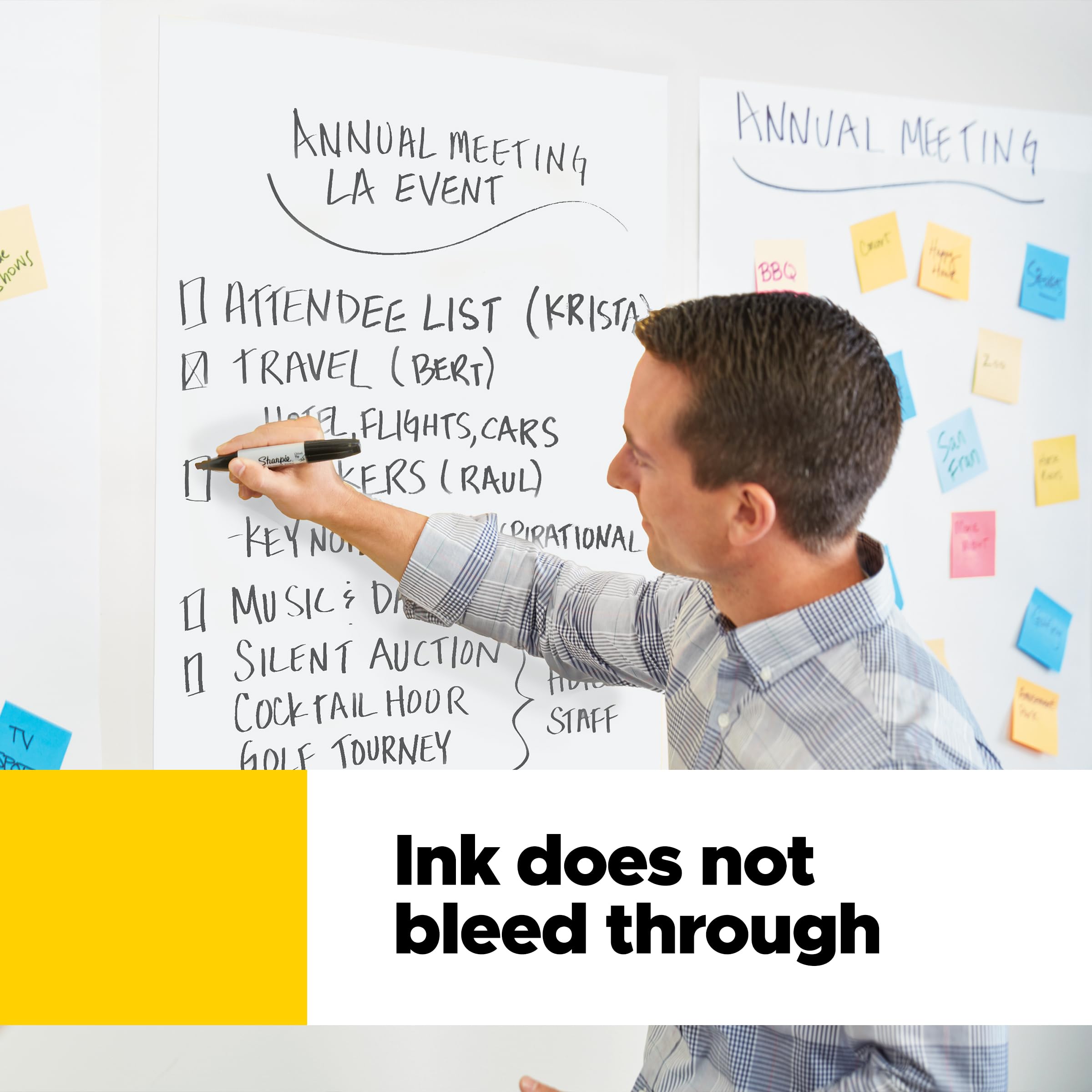 Mua Post-it Super Sticky Easel Pad, 25 in x 30 in, White, 30 Sheets/Pad, 2 Pad/Pack, Large White ...