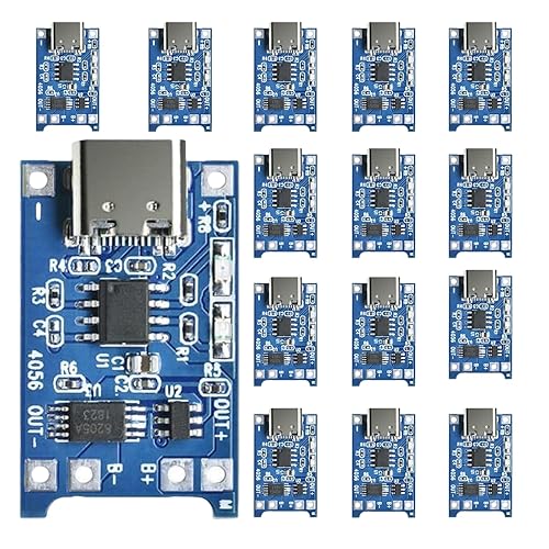 18650 Lithium Battery Charger Module Charging BMS Board Kits with Dual ...