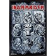 Amazon.com: Trends International Iron Maiden - Grid Wall Poster, 22.375 ...
