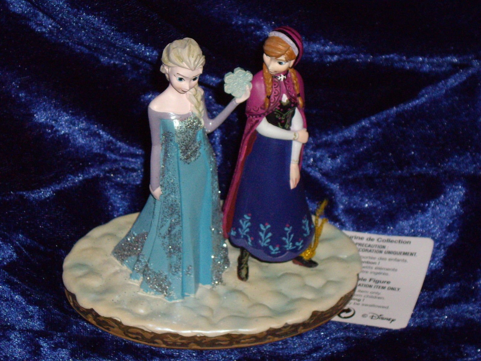 Buy Disney's Frozen - "Elsa & Anna" Resin Statue - Authentic Disneyland ...
