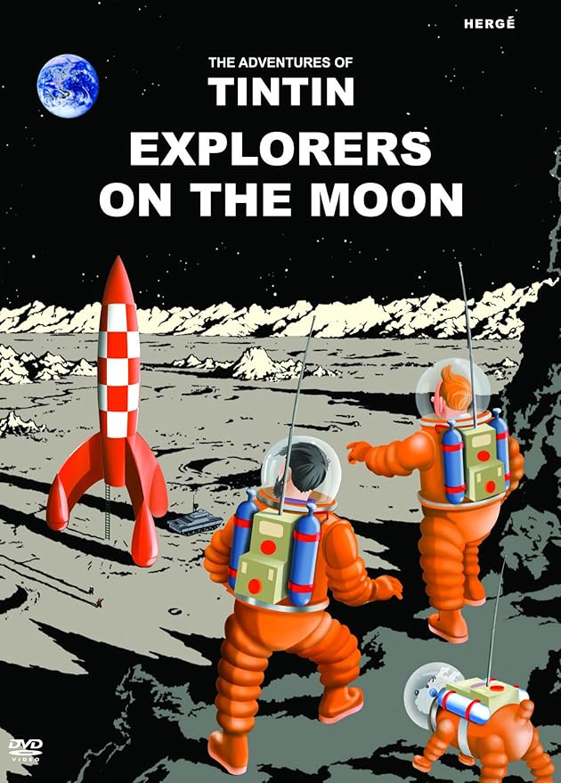 The Adventures of Tintin Explorers on the Moon: Amazon.in: Movies & TV ...