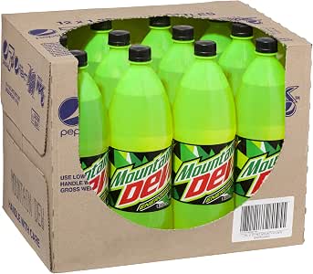 Mountain Dew Energised Soft Drink, 12 x 1.25L: Amazon.com.au: Grocery ...