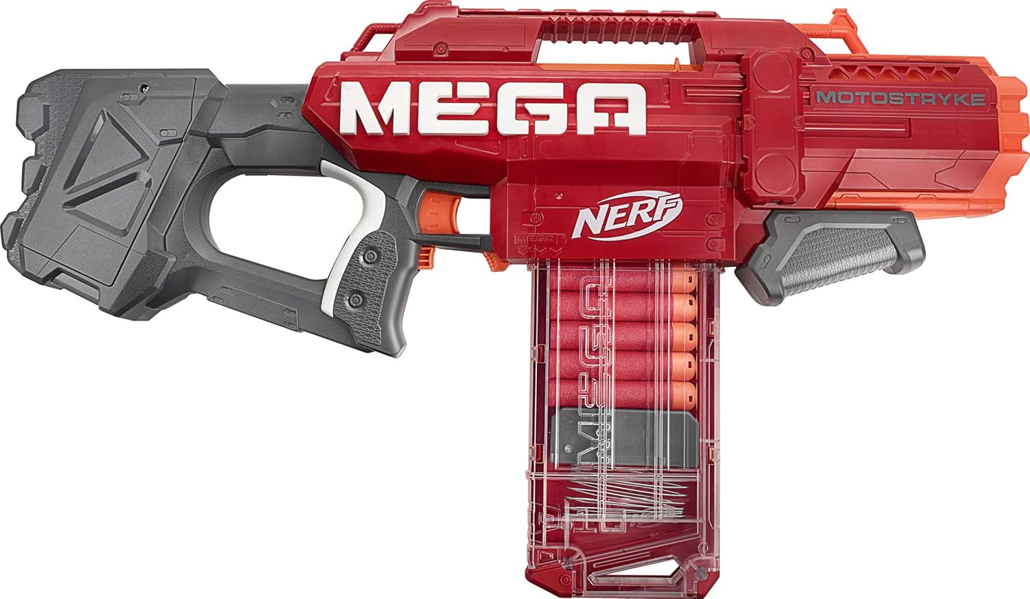 Nerf Mega - Motostryke Motorised 10 Mega Dart Blaster - 10 official ...