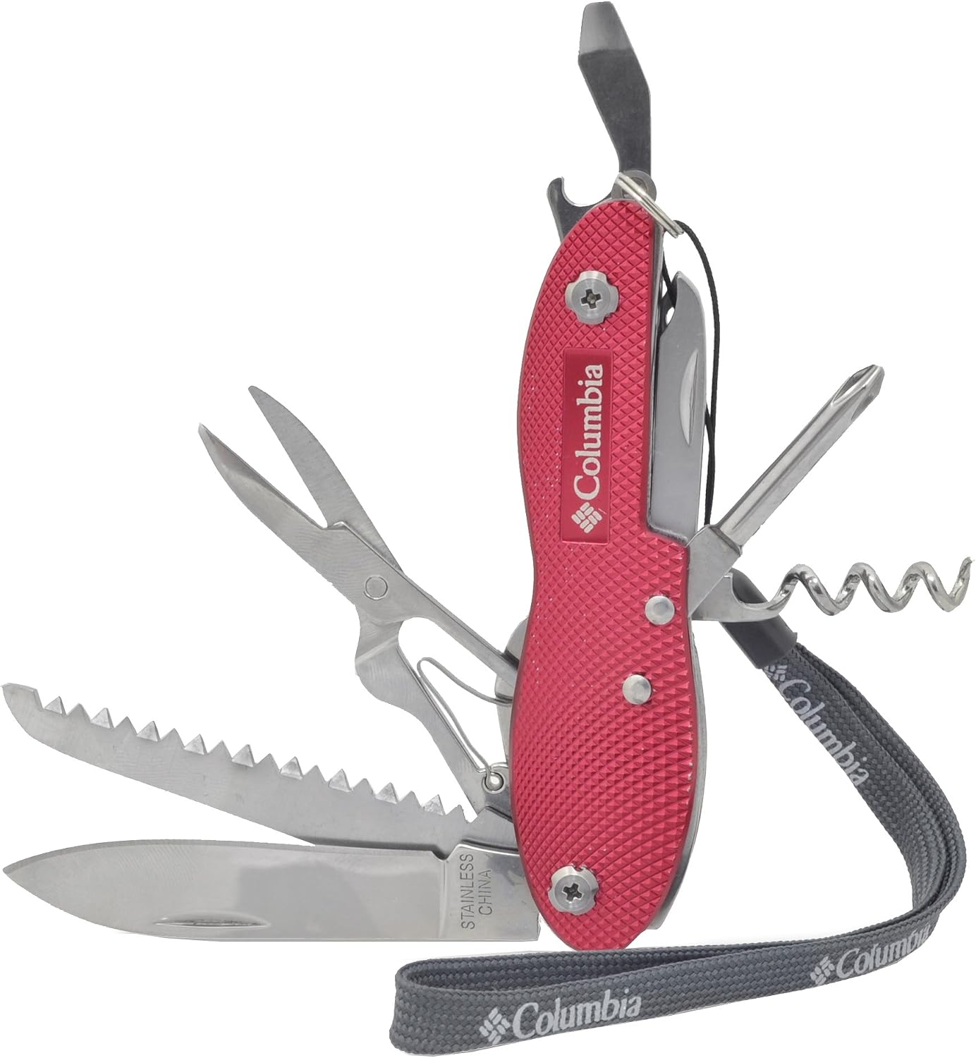 Amazon.com: Columbia Mens Deluxe Multi Tool, Red, One Size: Clothing