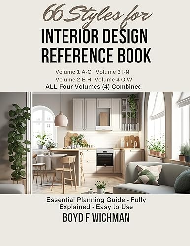 66 Styles for Interior Design Reference Book Volume 1-4: Essential ...