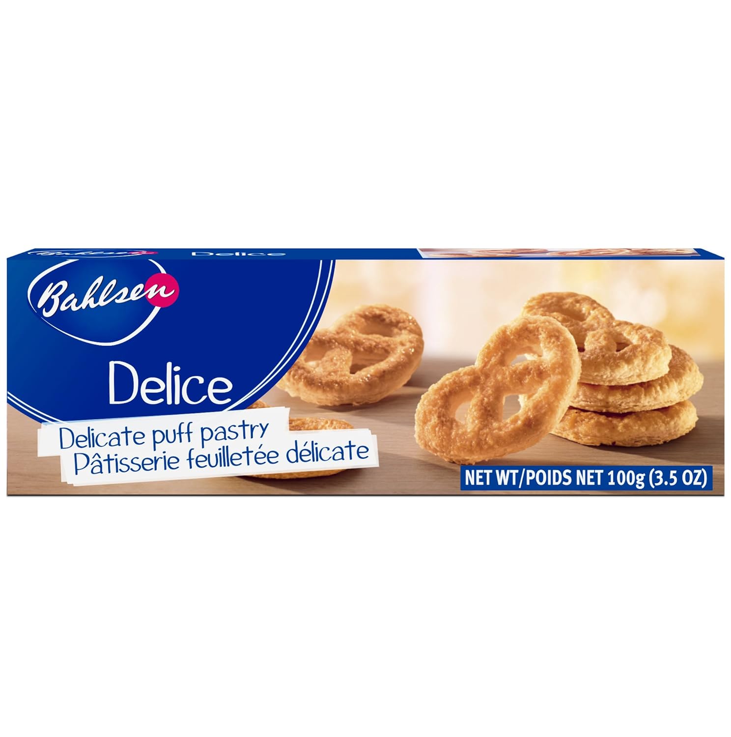Bahlsen Delice Cookies (2 box) - Sweet & delicate, buttery puff pastry ...