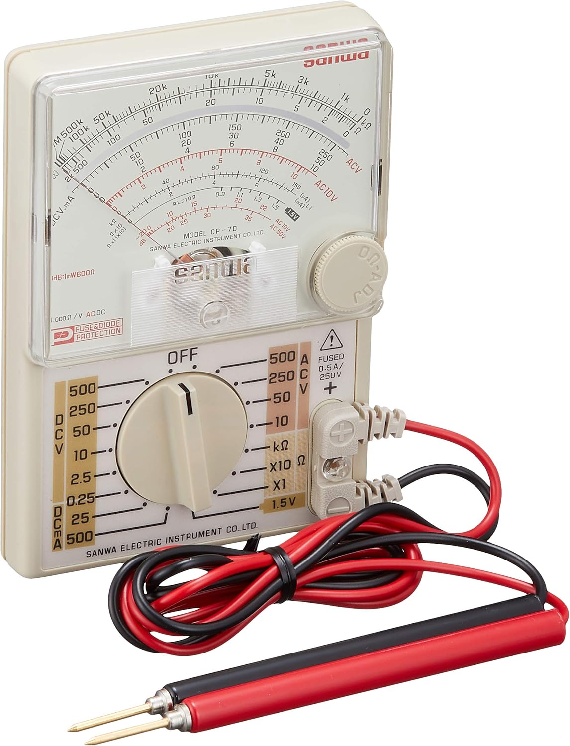 SANWA cp-7d multímetro analógico (* * Original * * Por Trusco: Amazon ...