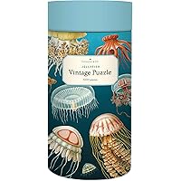 Amazon.com: Cavallini Papers & Co. Jelly Fish 1,000 Piece Puzzle, Multi ...