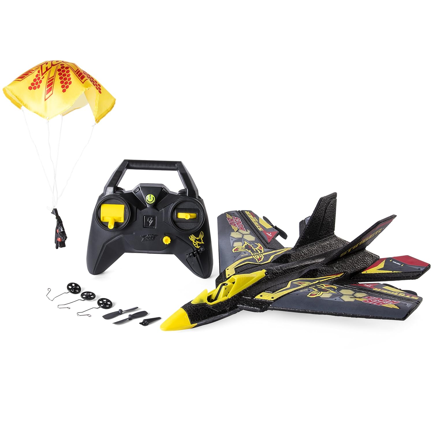 Buy Air Hogs Ejector Jet Remote Controlled Plane with Parachute ...