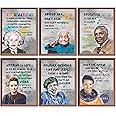 Amazon.com: Famous Scientists Motivational Quotes Posters for Classroom ...