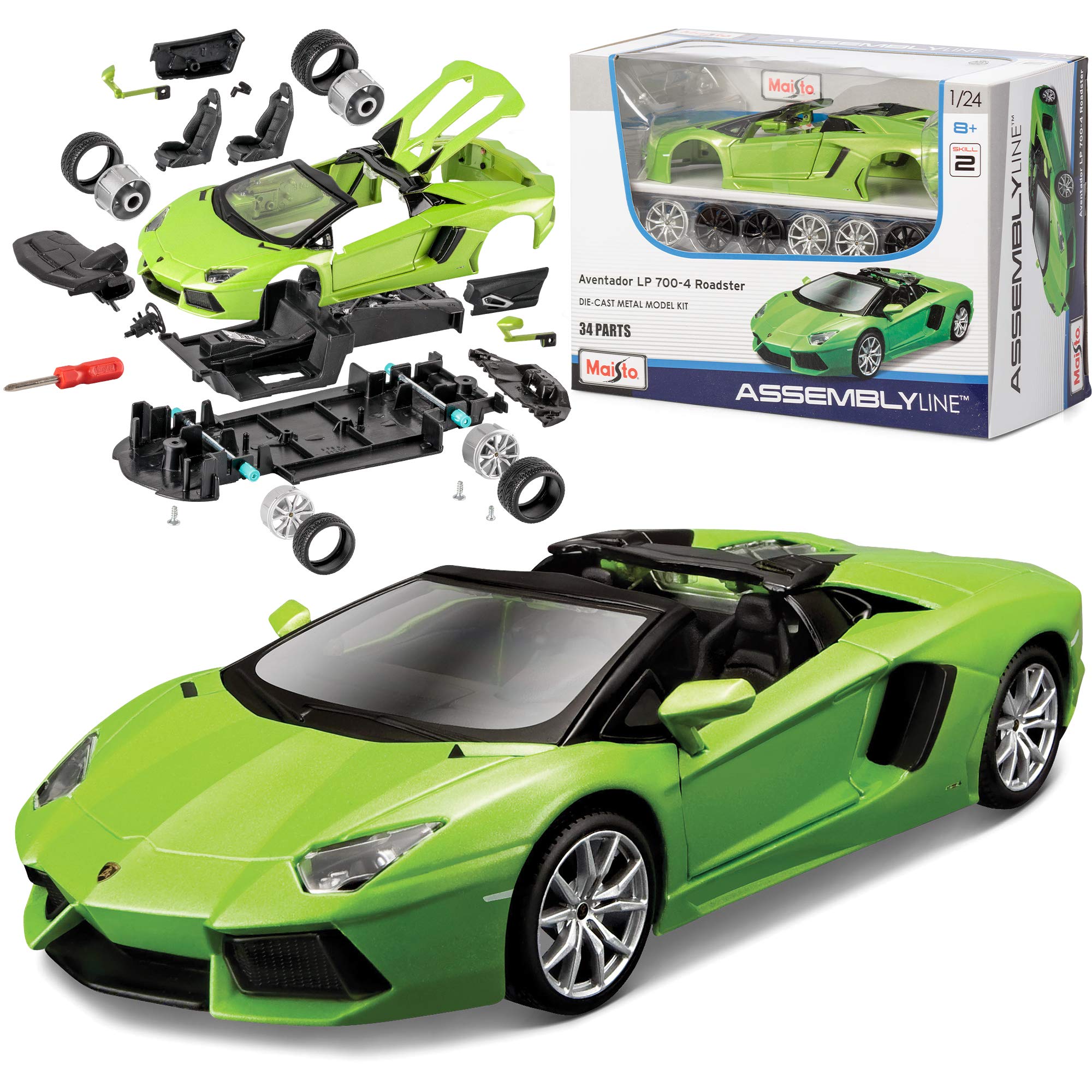 Mua Maisto Assembly Line Lamborghini Aventador Roadster Die Cast Model ...