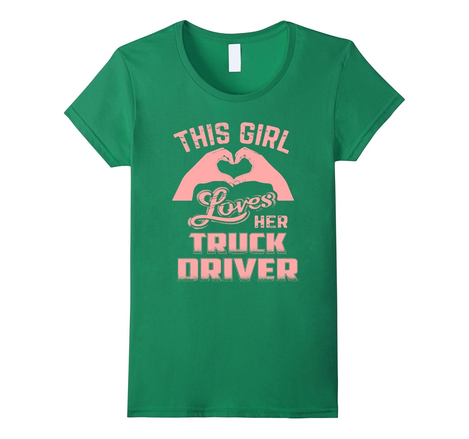 Women’s This Girl Loves Her Truck Driver T-shirt-CL – Colamaga