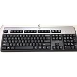 Amazon.com: Genuine Wyse Standard 104-Key USB Black Keyboard with PS/2 ...