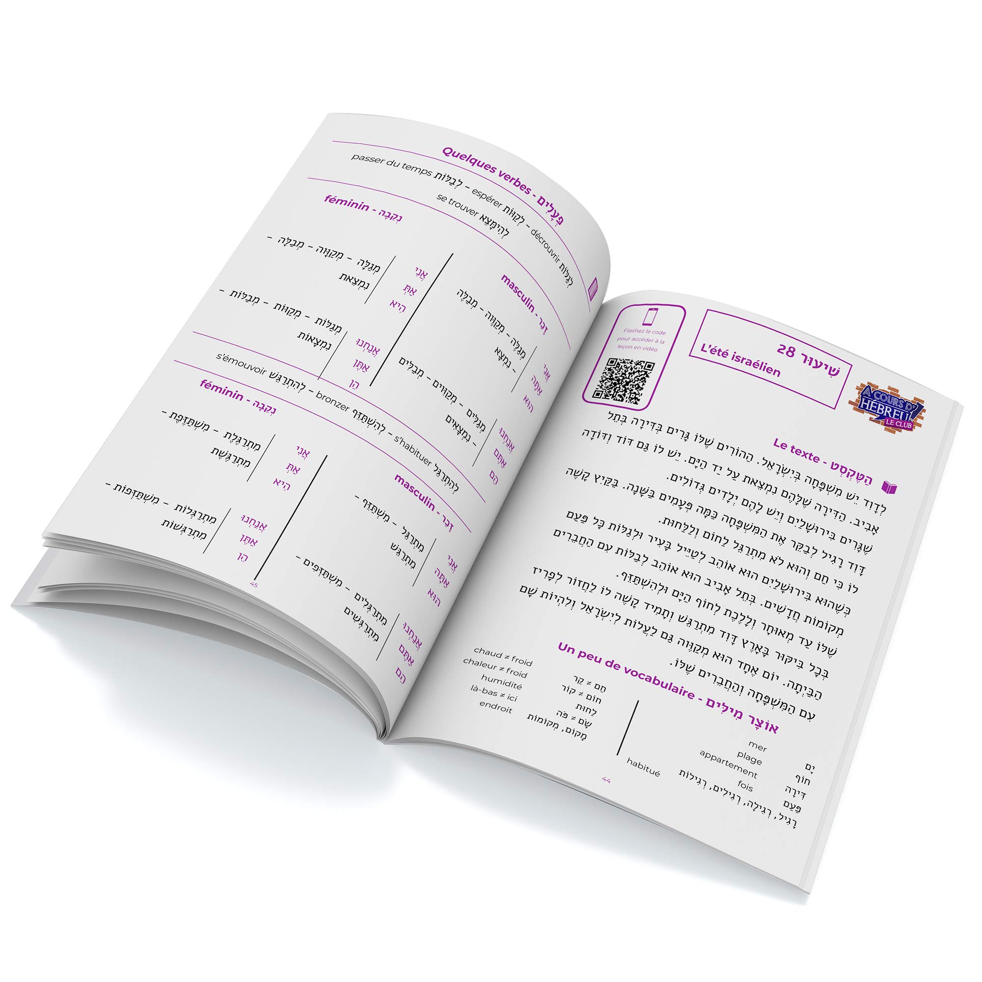 apprendre hebreu debutant