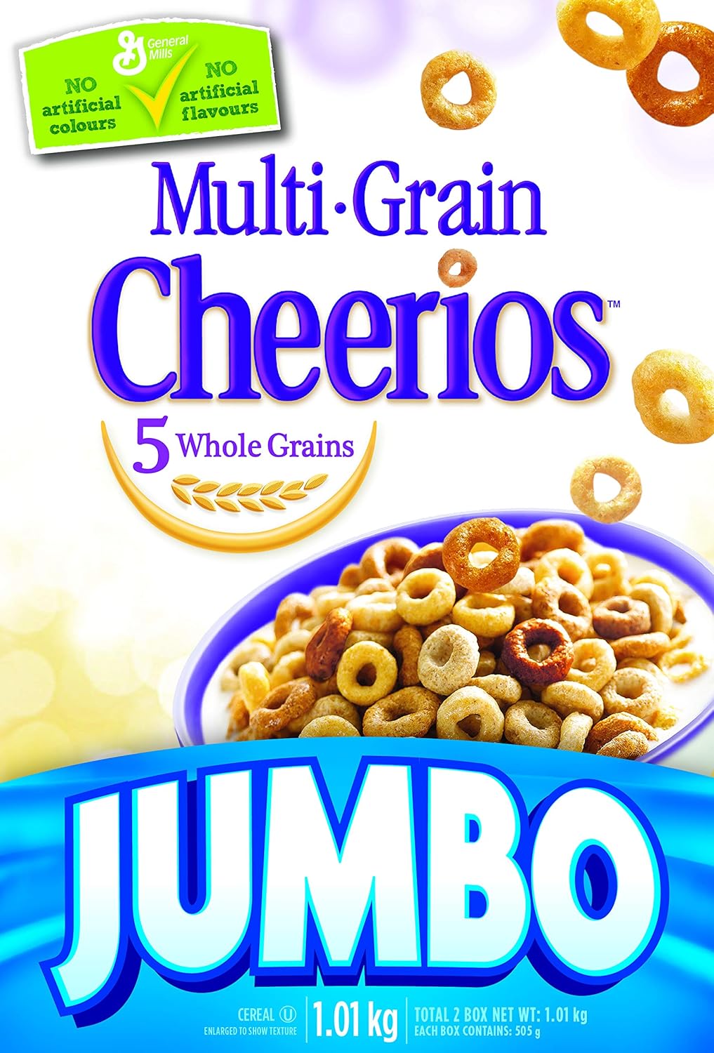 Amazon.com: CHEERIOS Multi-Grain Jumbo, 1.01-Kilogram/35.62oz