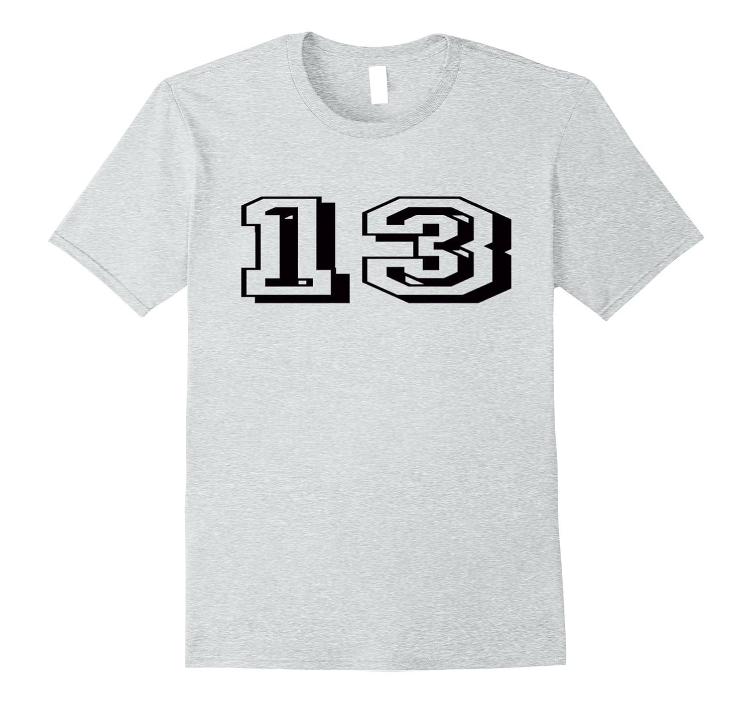 Front and Back number 13 Jersey T-shirt My Favorite Player-PL – Polozatee