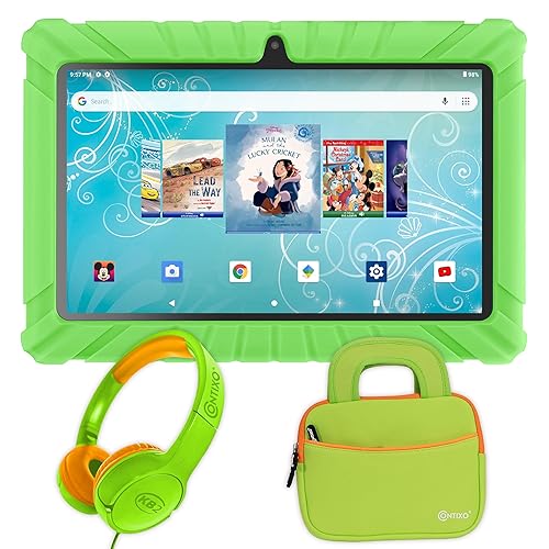 Contixo 7 inch Kids Learning Tablet Bundle - Exclusive 50+ Disney ...