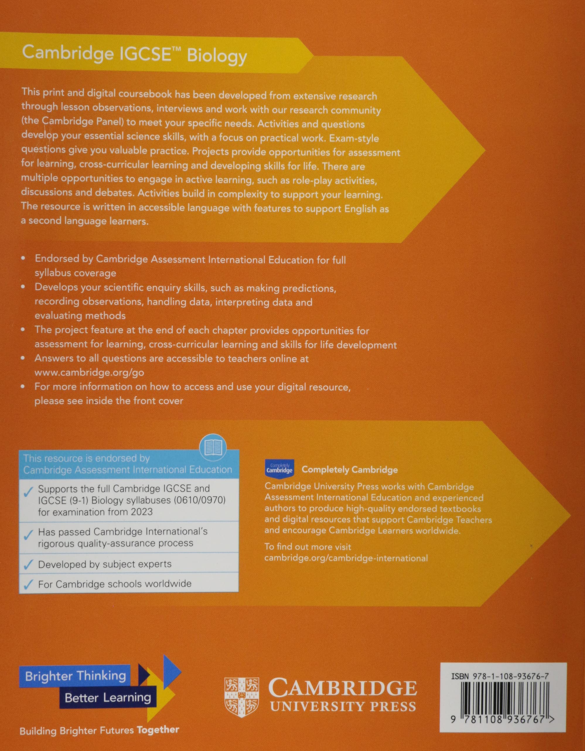 Mua Cambridge IGCSE? Biology Coursebook with Digital Access (2 Years ...