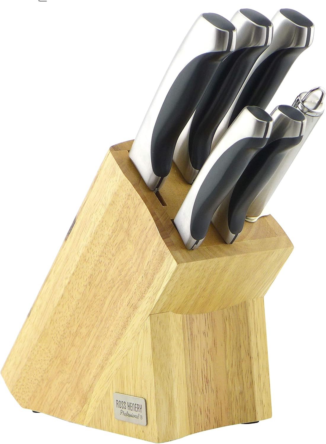 ROSS HENERY Professional 6 Piece Stainless Steel Kitchen Knife Set in ...