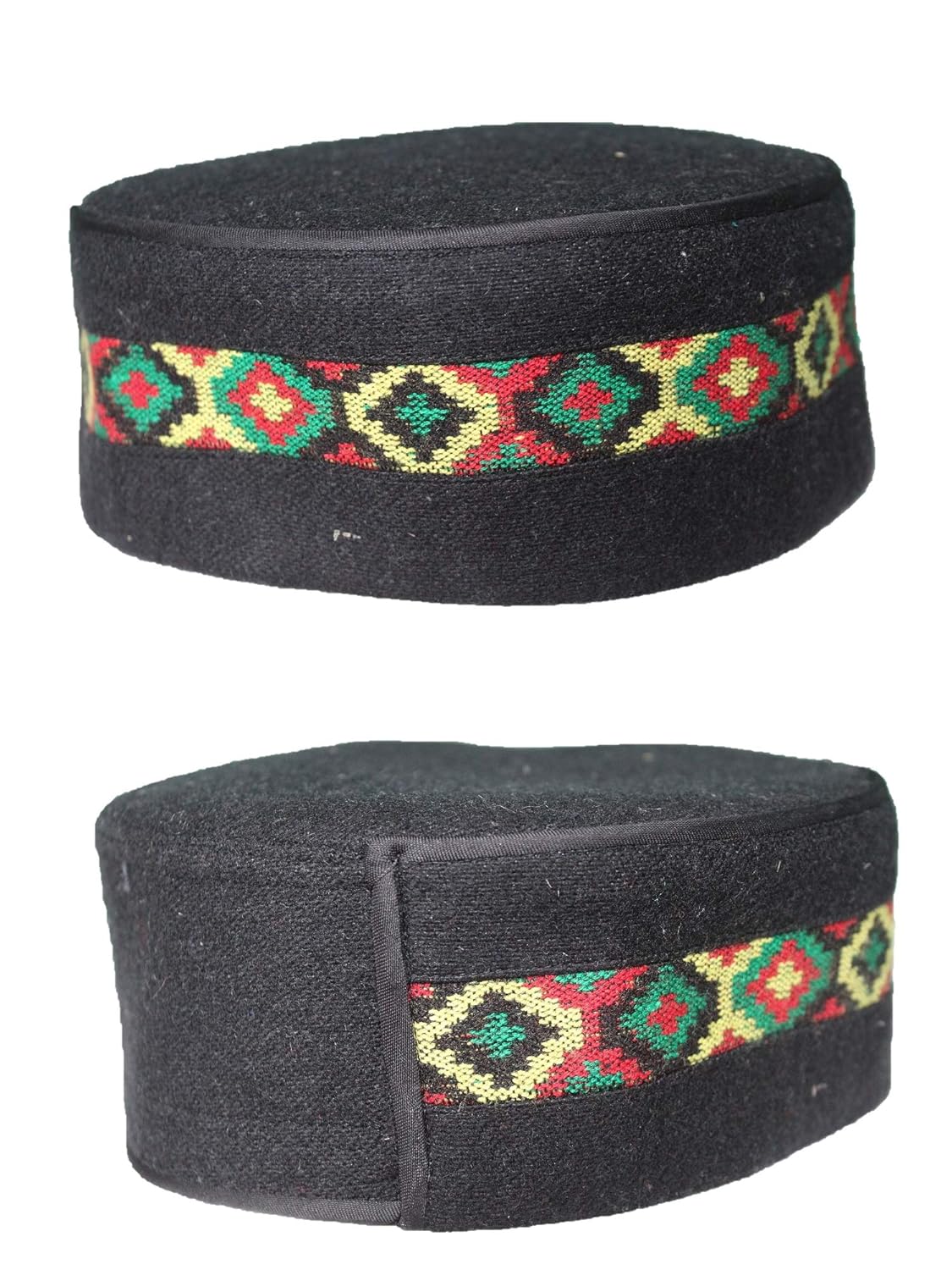 Buy HimalayanKraft Unisex Himachal or Pahadi Kullu Cap/Topi- Combo of 2 ...