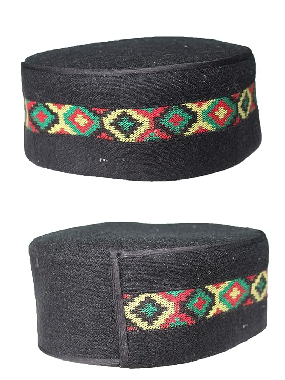 Buy HimalayanKraft Unisex Himachal or Pahadi Kullu Cap/Topi- Combo of 2 ...
