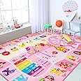 Amazon.com: Chicrug Educational Kid Area Rug for Playroom, 5x7 Feet TPR ...