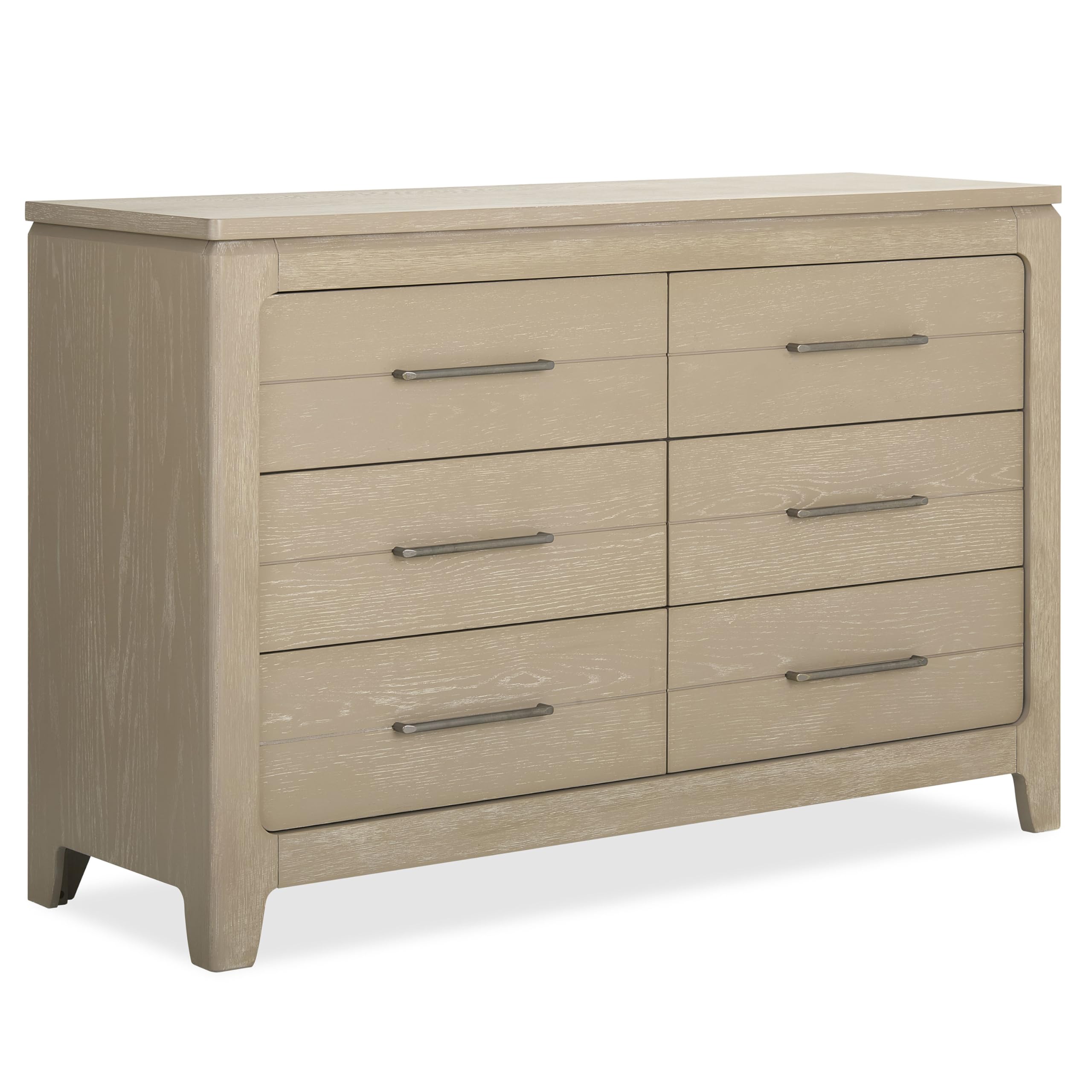 Evolur Oakley Double Dresser – 6 Drawer Nursery & Bedroom Dresser ...