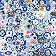 Amazon.com: 104pcs Evil Eye Stickers Vinyl Eyes Sticker Colorful Evil ...