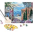 Amazon.com - Ravensburger CreArt Mediterranean Landscape Paint by ...