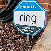 Amazon.com: Ring Security Yard Sign