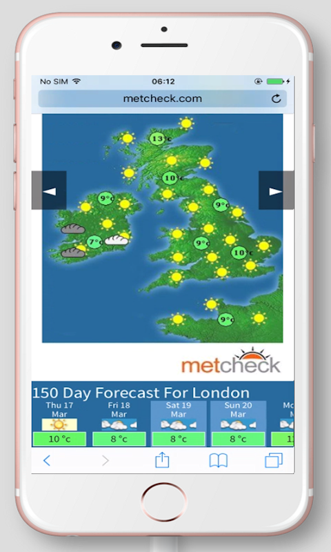 Metcheck 150 Day World Weather:Amazon.co.uk:Appstore for Android