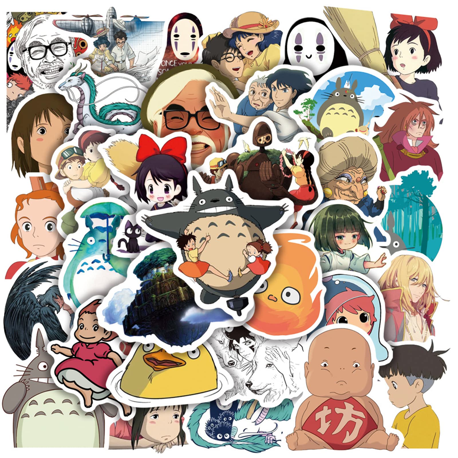 Mua 50 PCS Japanese Cartoon Stickers, Kawaii Studio Anime Stickers ...