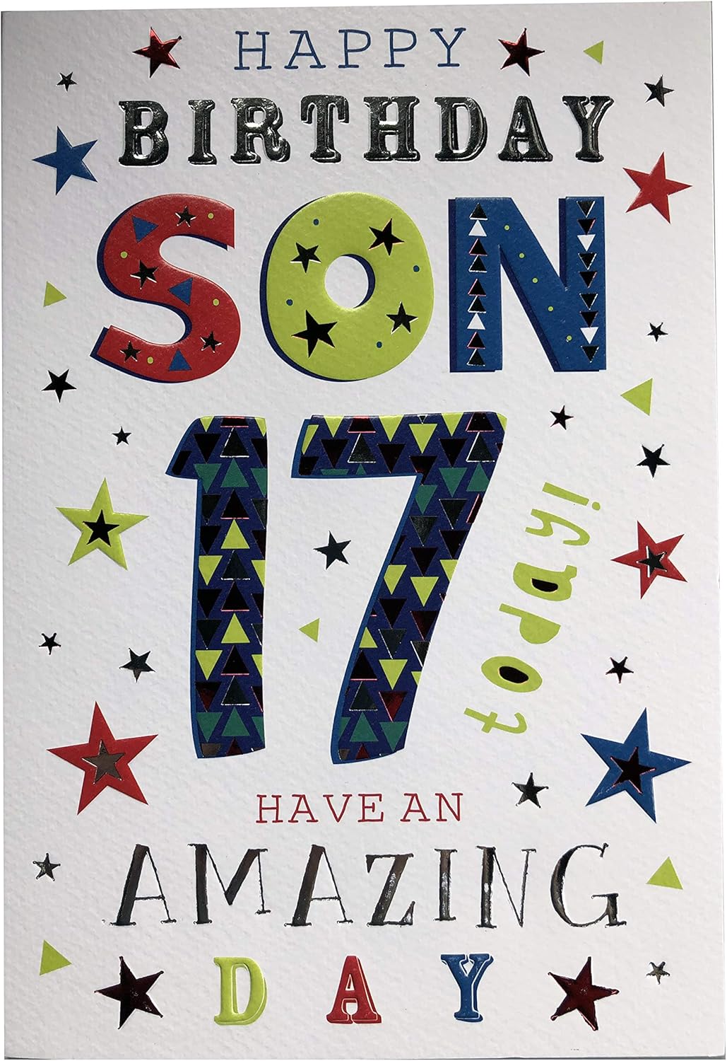 For A Wonderful Son On Your 17th Birthday Card 7402 Design CG Amazon for-a-wonderful-son-on-your-17th-birthday-card-7402-design-cg-amazon