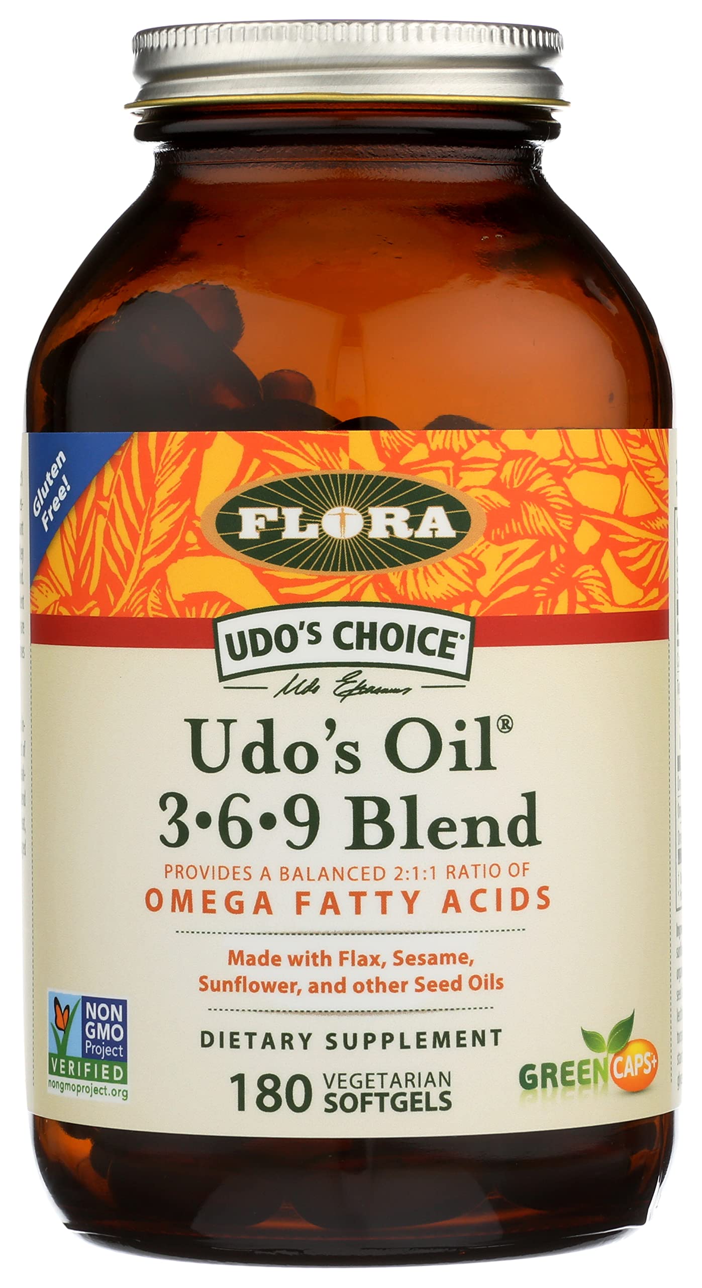 Mua FLORA - Udo's Choice, Omega 369 Oil Blend, Vegetarian Capsules, 180 ...
