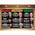 Amazon.com : Sunwer Black History Month Photo Booth Backdrop African ...