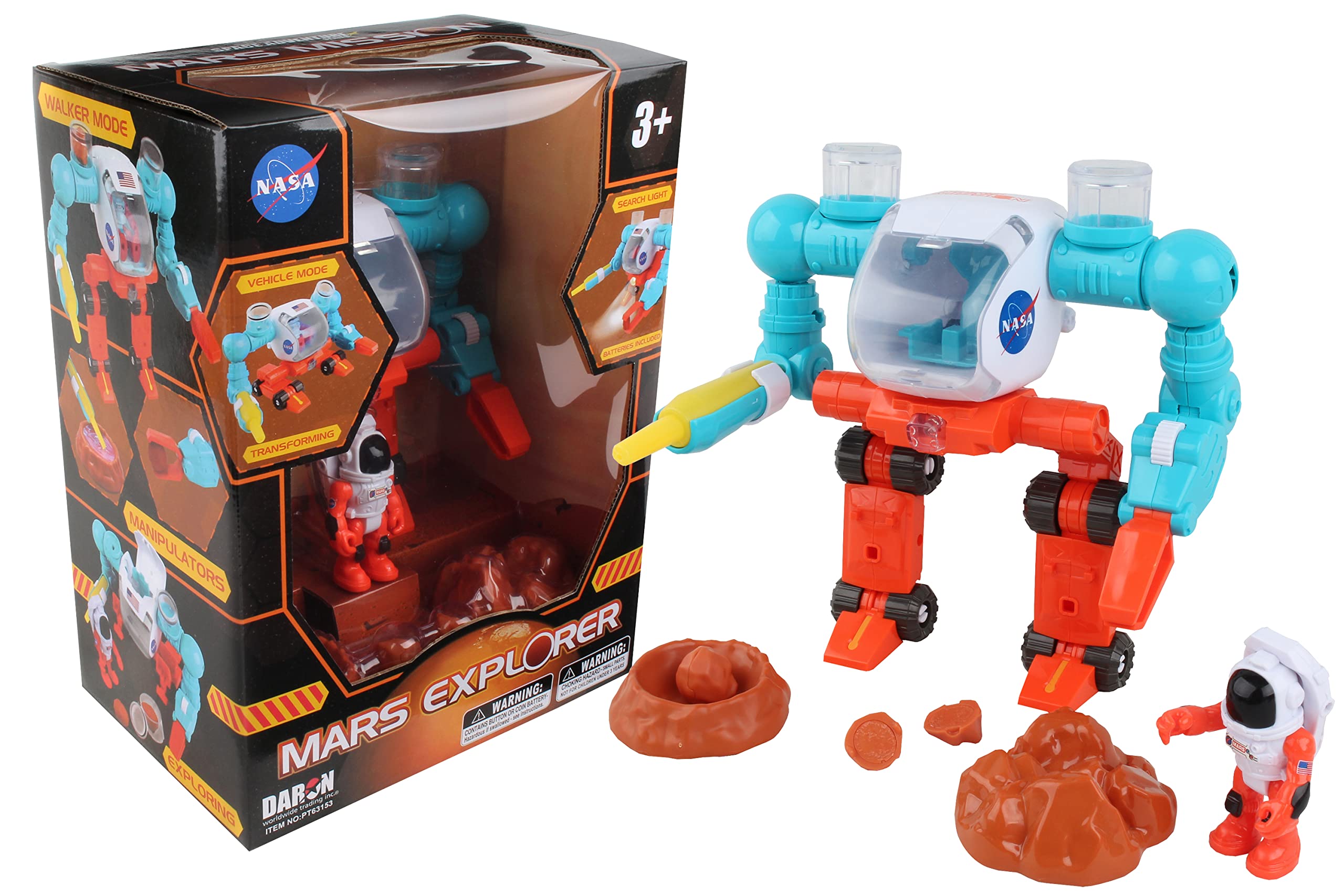 Mua Daron Space Toy, Transformable Explorer Robot with Light, Astronaut ...