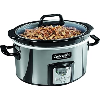 Crock-Pot Programmable 4-Qt, Oval Slow Cooker: Amazon.ca: Home & Kitchen