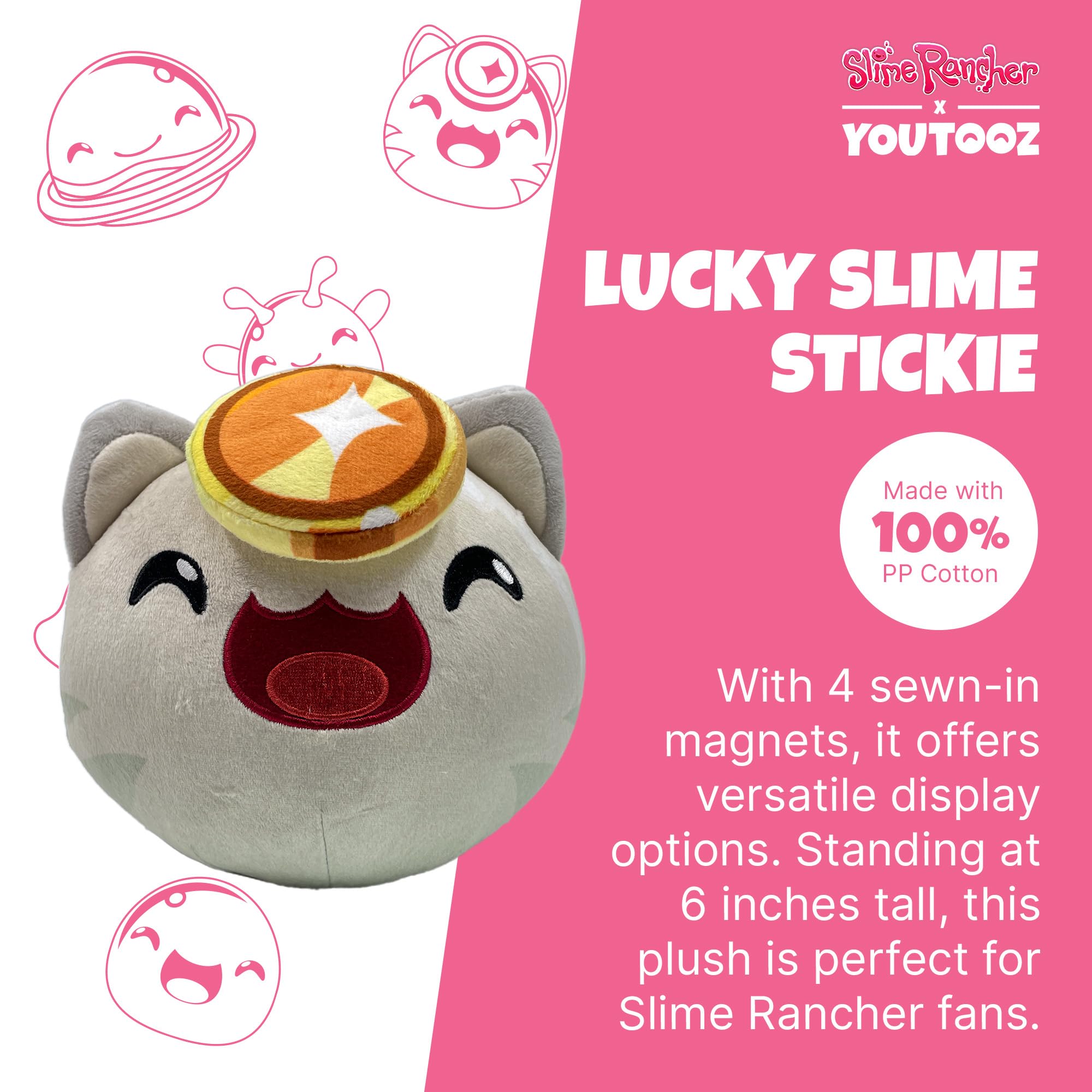 Mua Youtooz Lucky Slime Plush Stickie in 6", Magnetic and Soft Slime ...