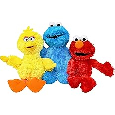 Sesame Street Mini Plush Grover Doll: 10" Grover Toy For Toddlers And ...