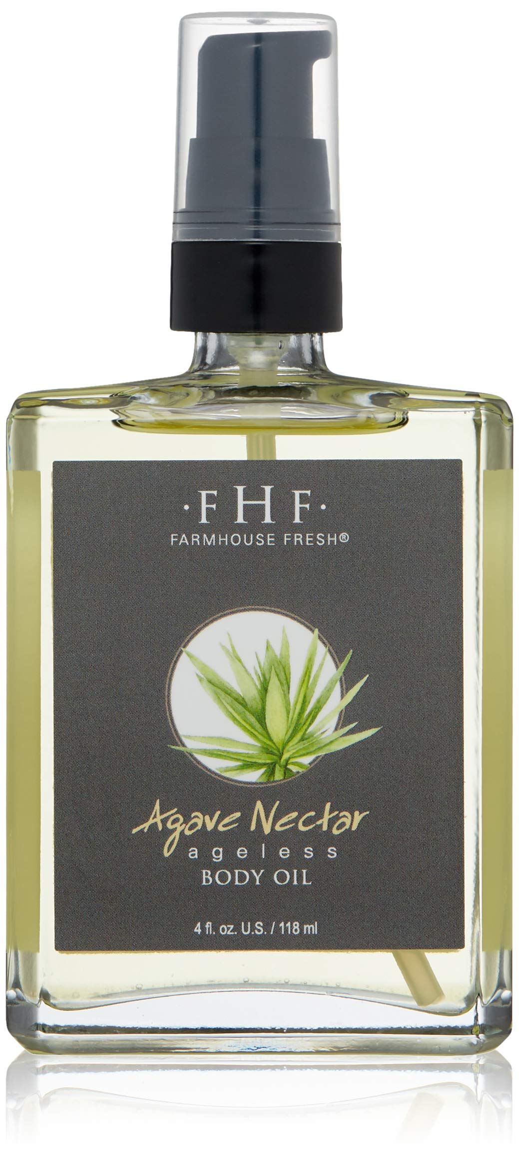 FarmHouse Fresh Agave Nectar Ageless Body Oil, 4 Fl Oz (Pack of 1) for ...