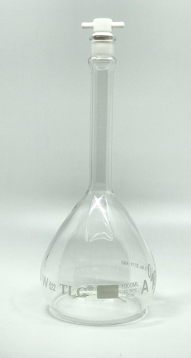 Narrow Mouth CHEM SCIENCE INC 129.402.09 Volumetric Flask with One ...