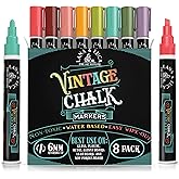Amazon.com: CHALKY CROWN Bold Chalk Markers - Dry Erase Marker Pens ...