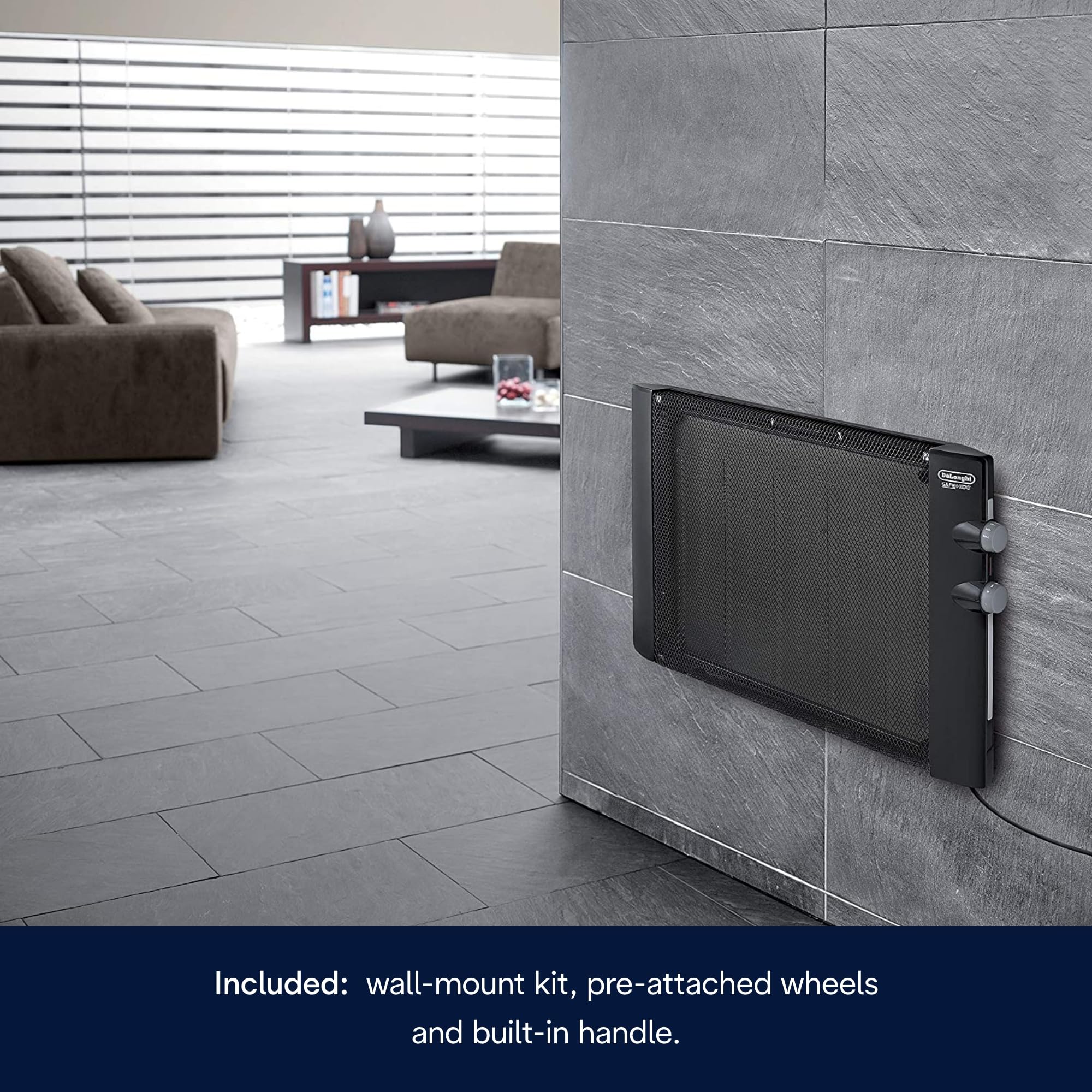 Mua DeLonghi Mica Panel Space Heater, 1500W quiet electric space heater ...