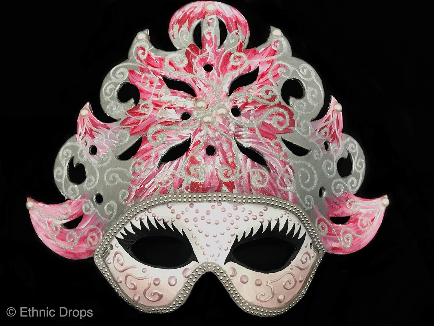 Amazon.com: Venetian Mask, handmade mask, geisha mask, geisha costume ...