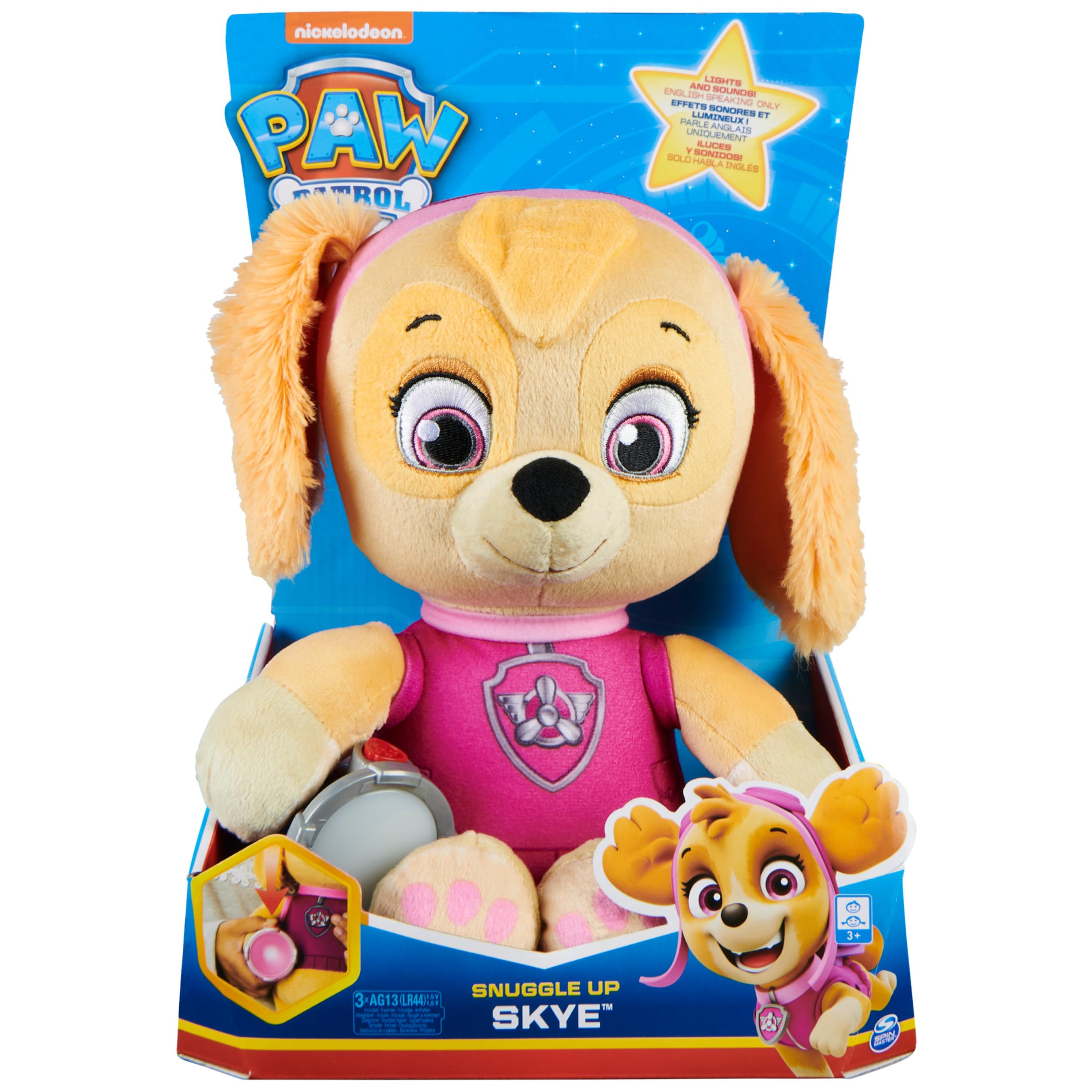 Mua PAW Patrol Skye Plush Stuffed Animal with Light Up Flashlight and ...