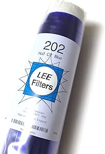 Amazon.com : Lee 202 Half Blue 1/2 CTB Gel Filter Roll 4'x25' 202 ...