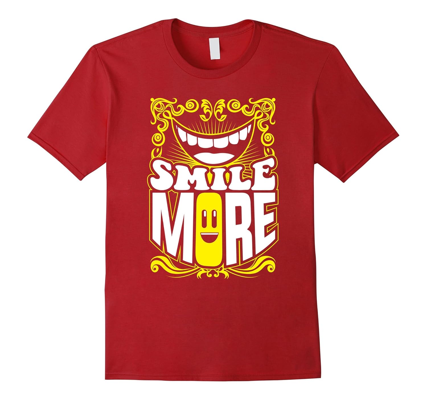 Smile More T-Shirt – Smile More Shirt – Smile More T Shirt-CL – Colamaga
