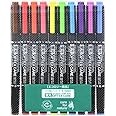 Amazon.com : Zebra OPTEX CARE WKCR1-10C Fluorescent Marker 10 Colors (Japan Import ...